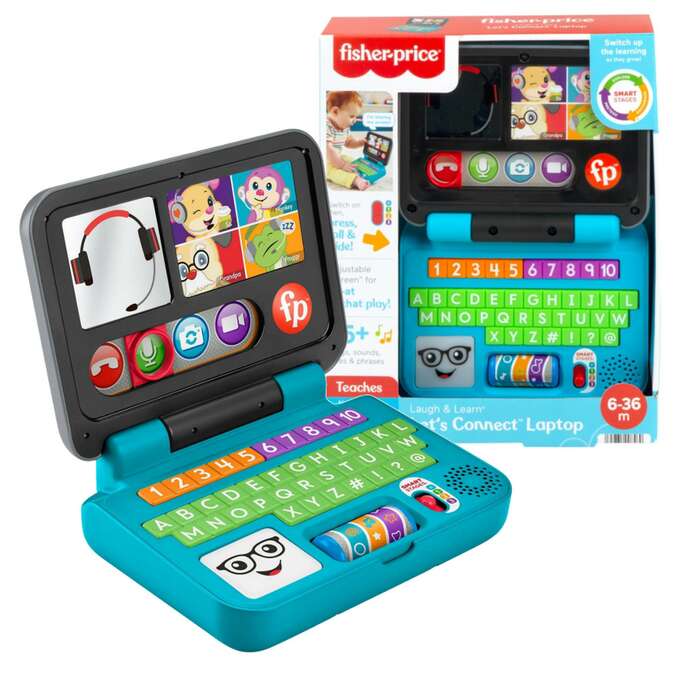 FISHER PRICE Edukacyjny laptop malucha