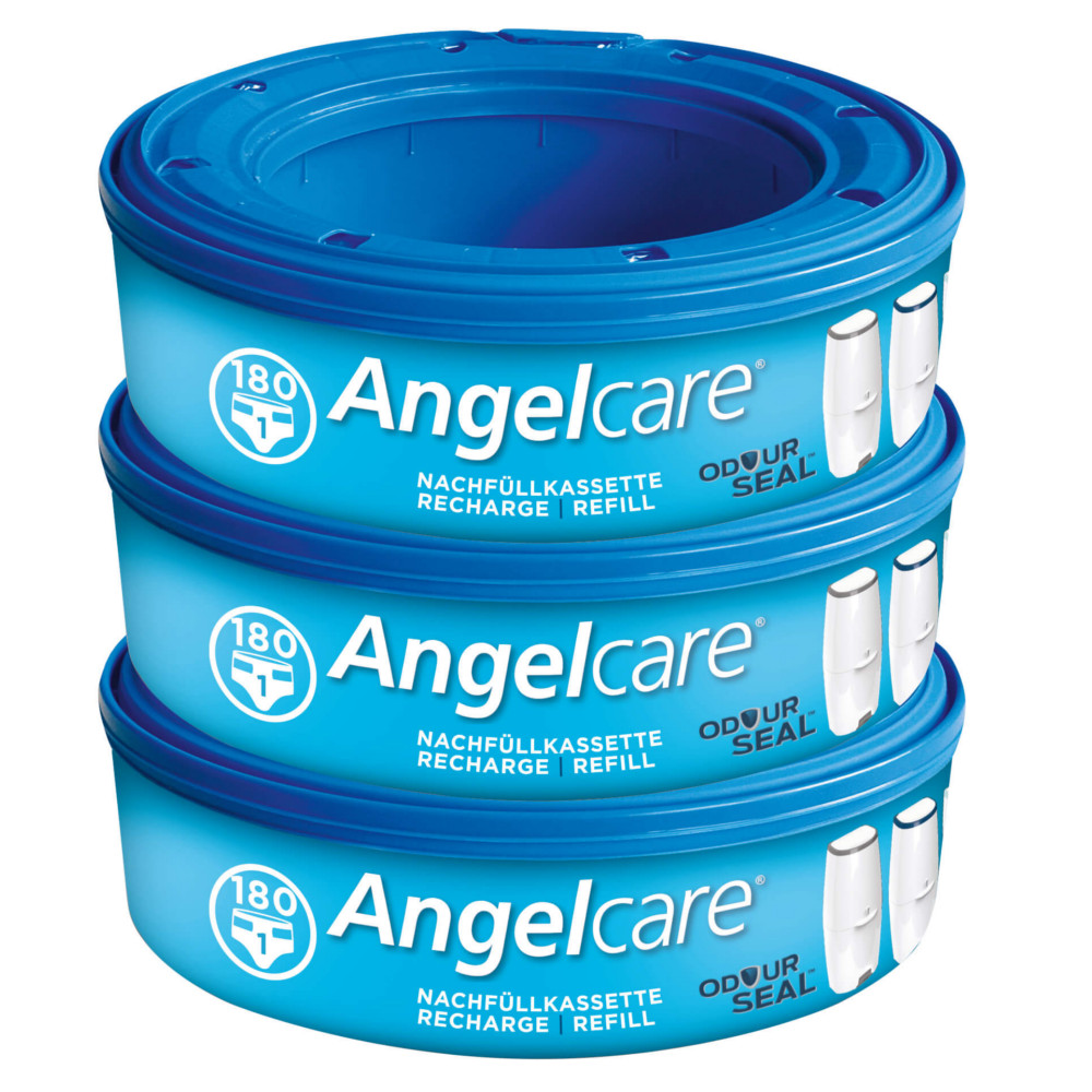 ANGELCARE Pojemnik na pieluchy, zużyte pampersy Classic + 3 wkłady